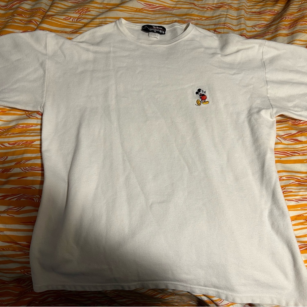 Vintage Disney Originals Embroidered Mickey Mouse T-S… - Gem